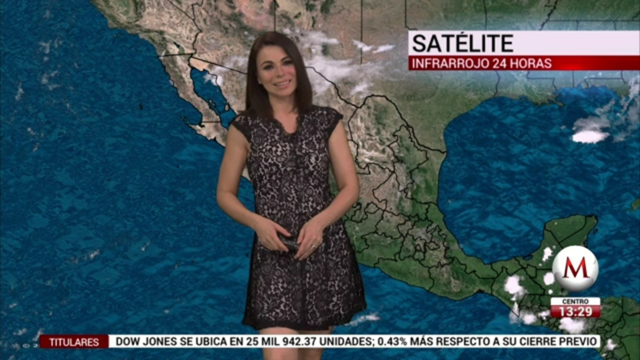 Arlett Fernández nos da el pronóstico del tiempo para este lunes 13 de ...