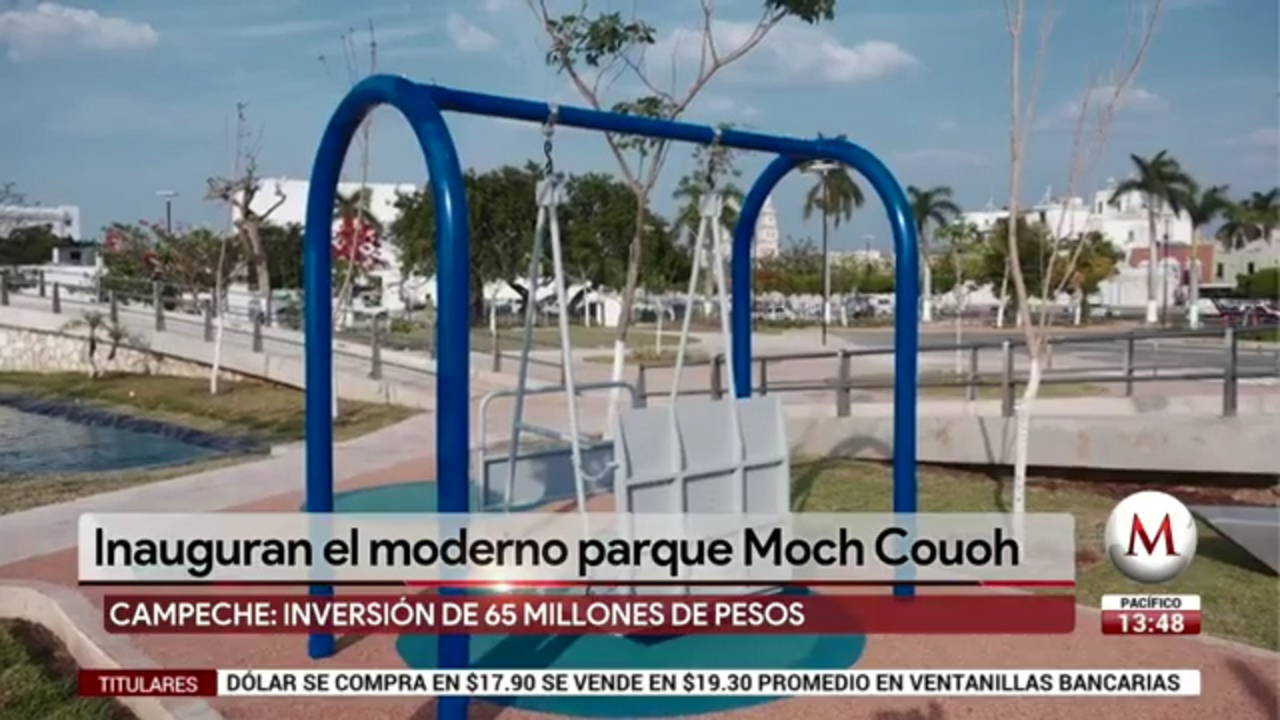 Inauguran el moderno parque Moch Couoh en Campeche - Grupo Milenio