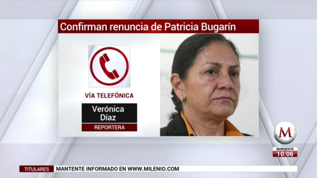 Patricia Bugarín renuncia a la Subsecretaría de Seguridad- Grupo Milenio