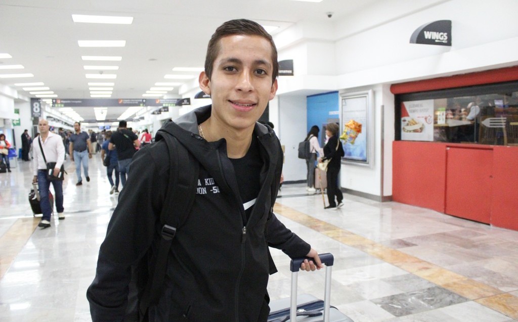 Brandon Plaza ya se encuentra en México tras el Mundial de Taekwondo ...