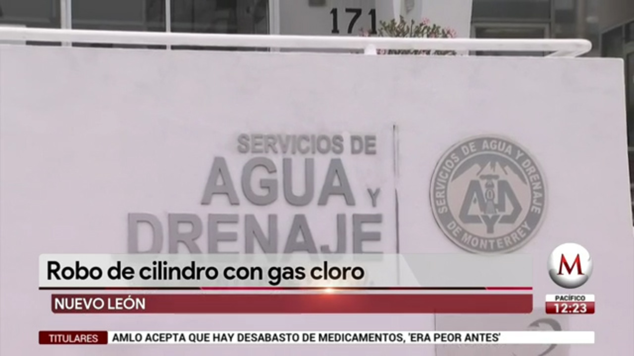Emiten alerta en NL por robo de un cilindro con gas cloro - Grupo Milenio