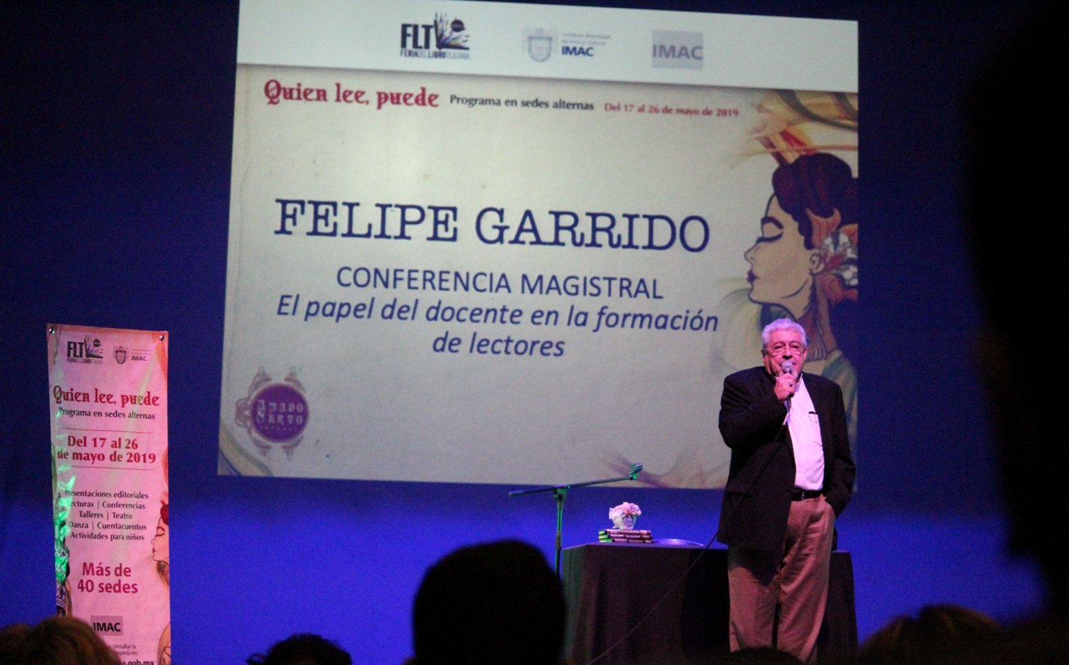 Feria del Libro Tijuana 2019: Felipe Garrido promueve lectura en niños ...