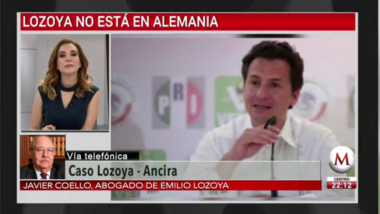 Entrevista a Javier Coello. Lozoya tiene un amparo y no puede ser ...