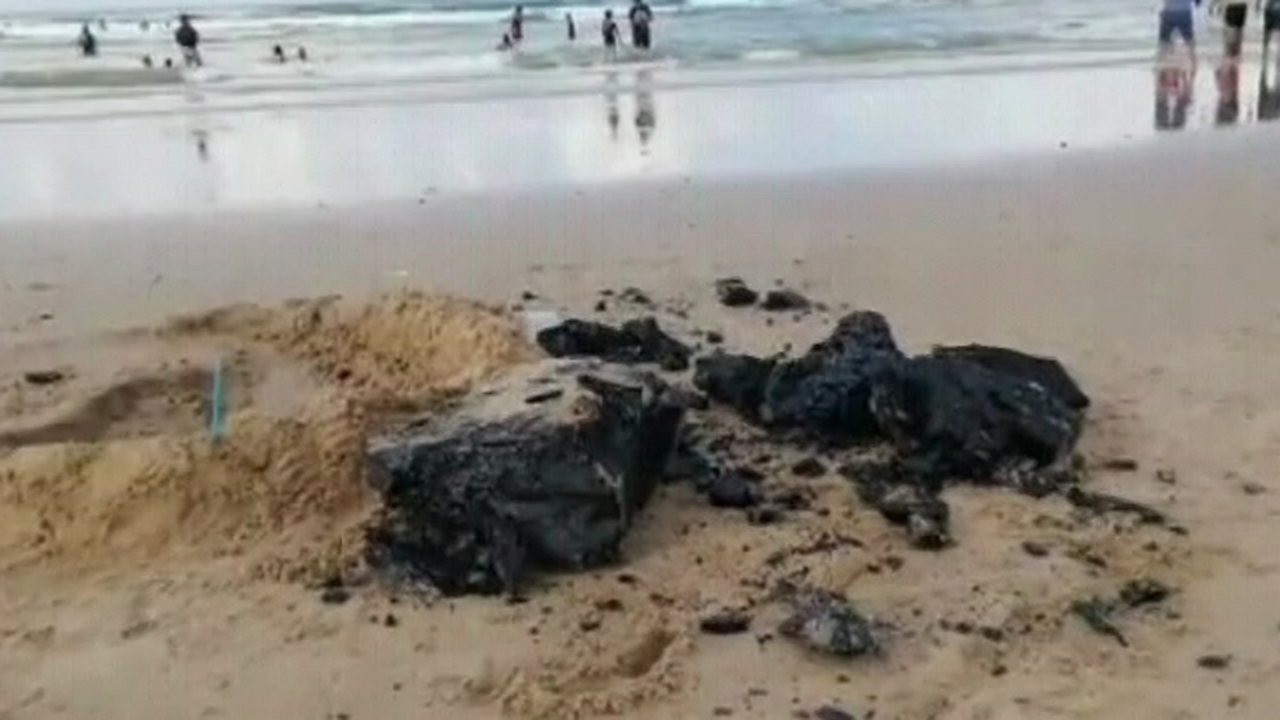 Aparece chapopote en playa Miramar - Grupo Milenio