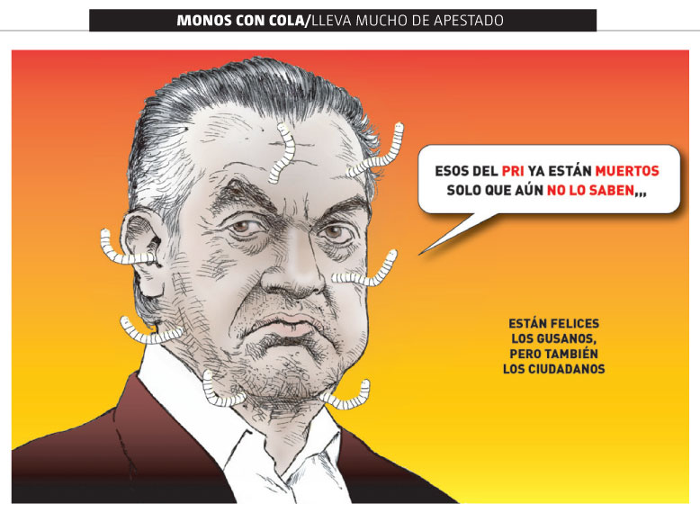 Lleva mucho de apestado - Grupo Milenio