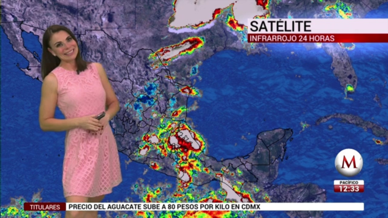 Arlett Fernández nos da el pronóstico del tiempo para este lunes 24 de ...