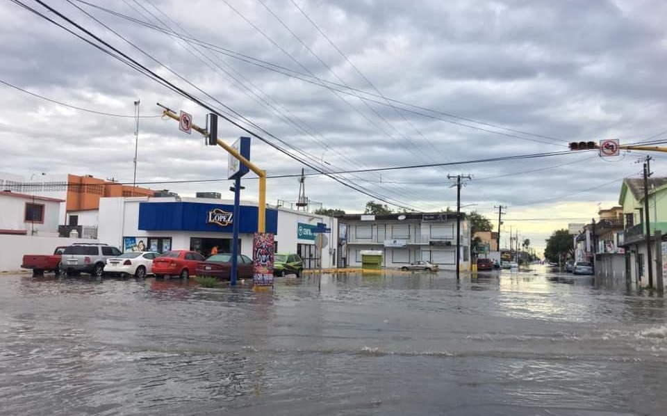 En Reynosa, tromba deja inundaciones en 57 colonias- Grupo Milenio