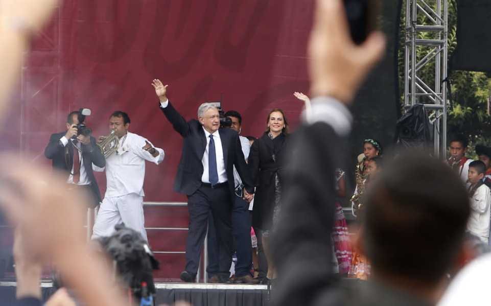 AMLO: su discurso del Zócalo en números- Grupo Milenio