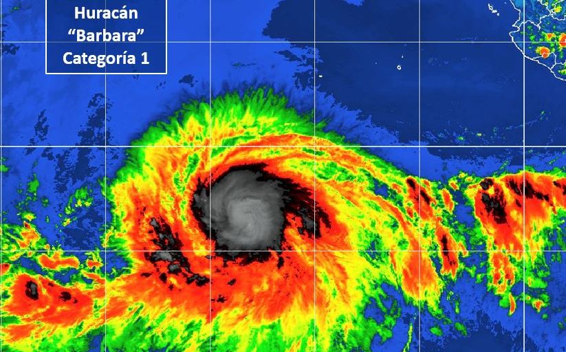 Huracán Bárbara se forma en el Pacífico- Grupo Milenio
