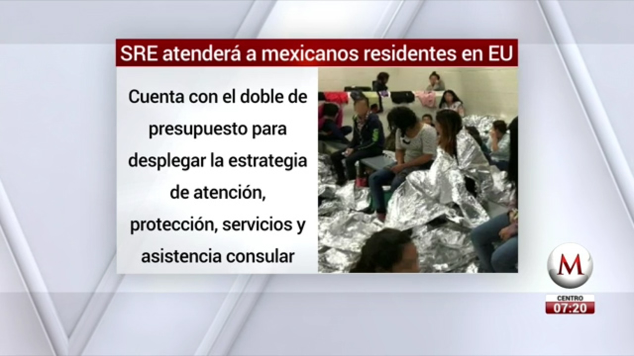 SRE atenderá a mexicanos residentes en EU- Grupo Milenio