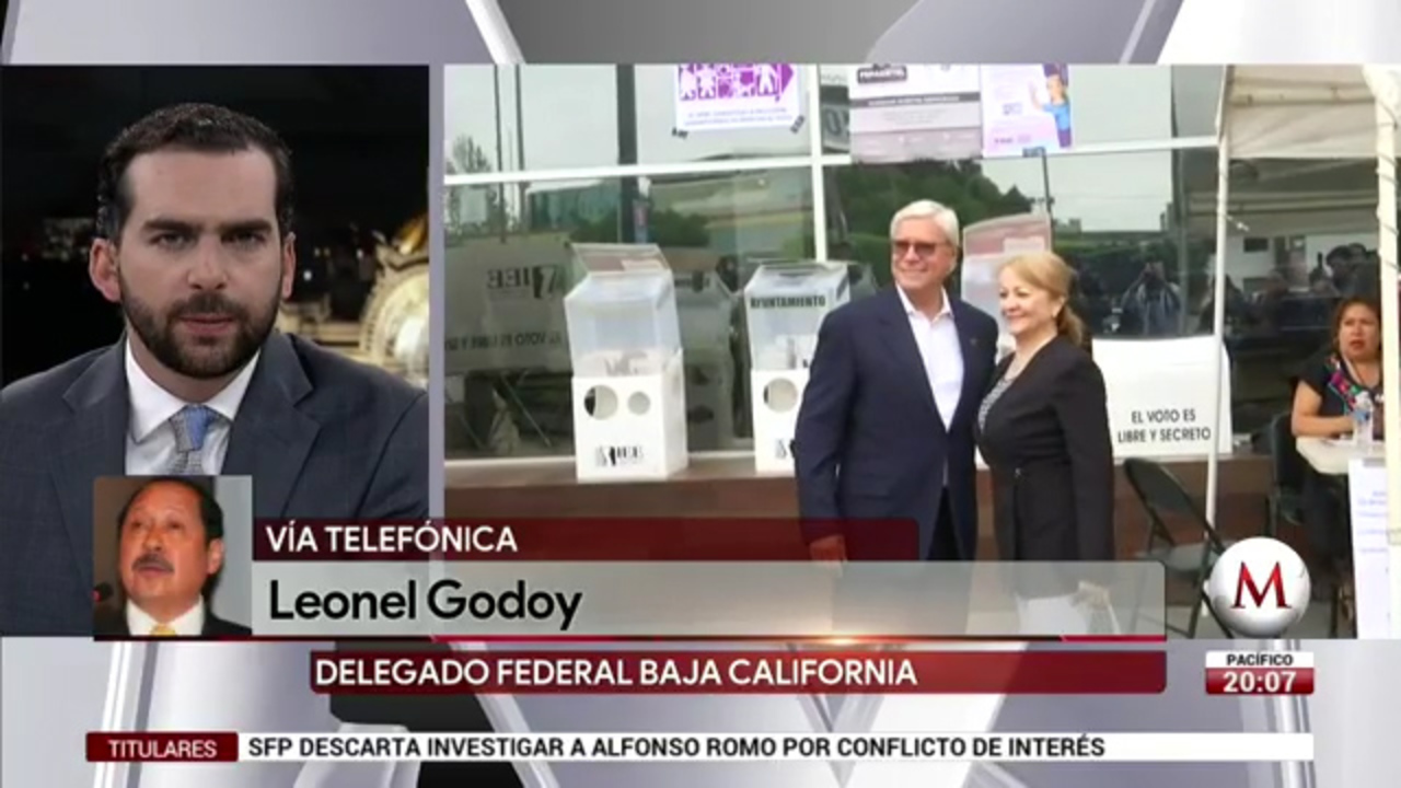 Entrevista a Leonel Godoy. La postura de Morena es de respeto al Congreso de Baja California ...