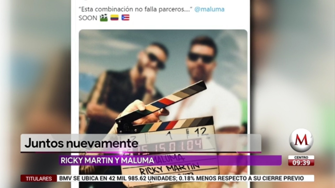 Ricky Martin y Maluma juntos nuevamente - Grupo Milenio