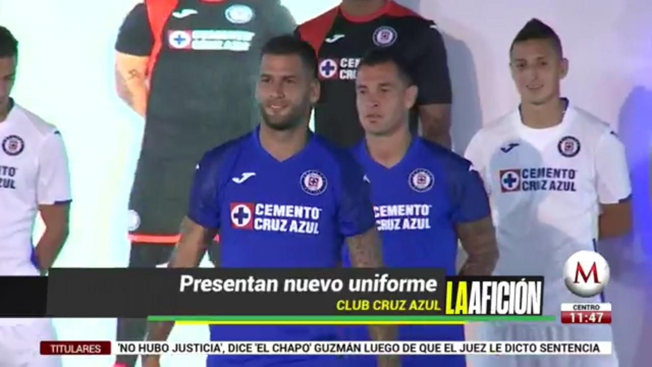 Cruz Azul presenta su nueva playera para el Apertura 2019 - Grupo Milenio