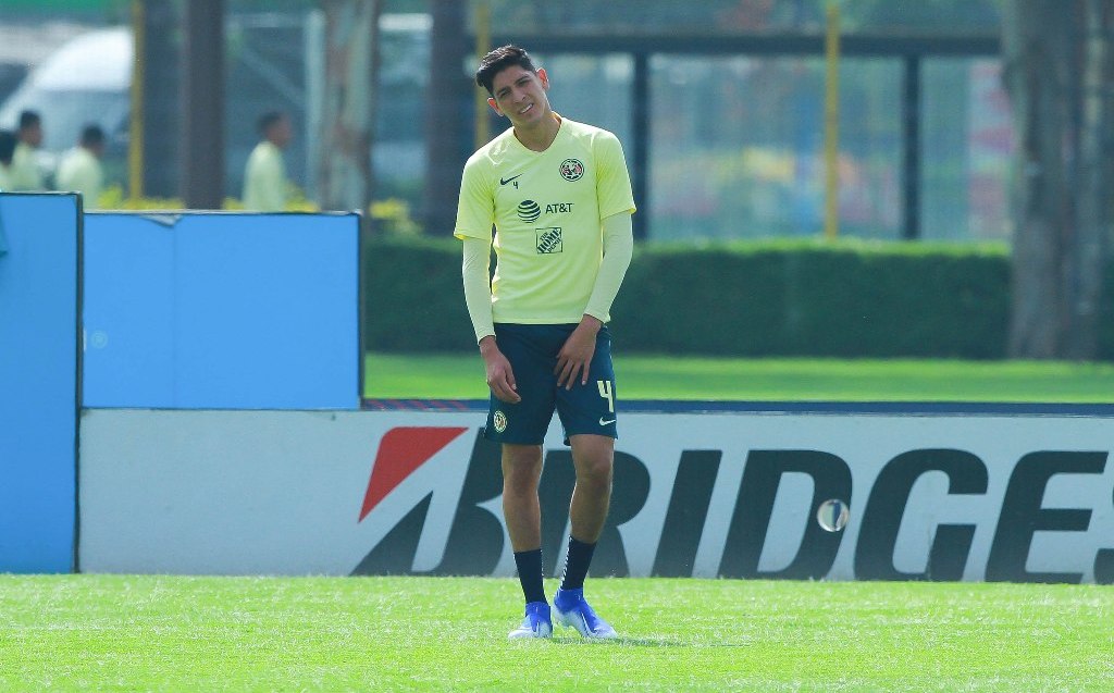 América: Edson Álvarez se presenta a entrenar- Grupo Milenio
