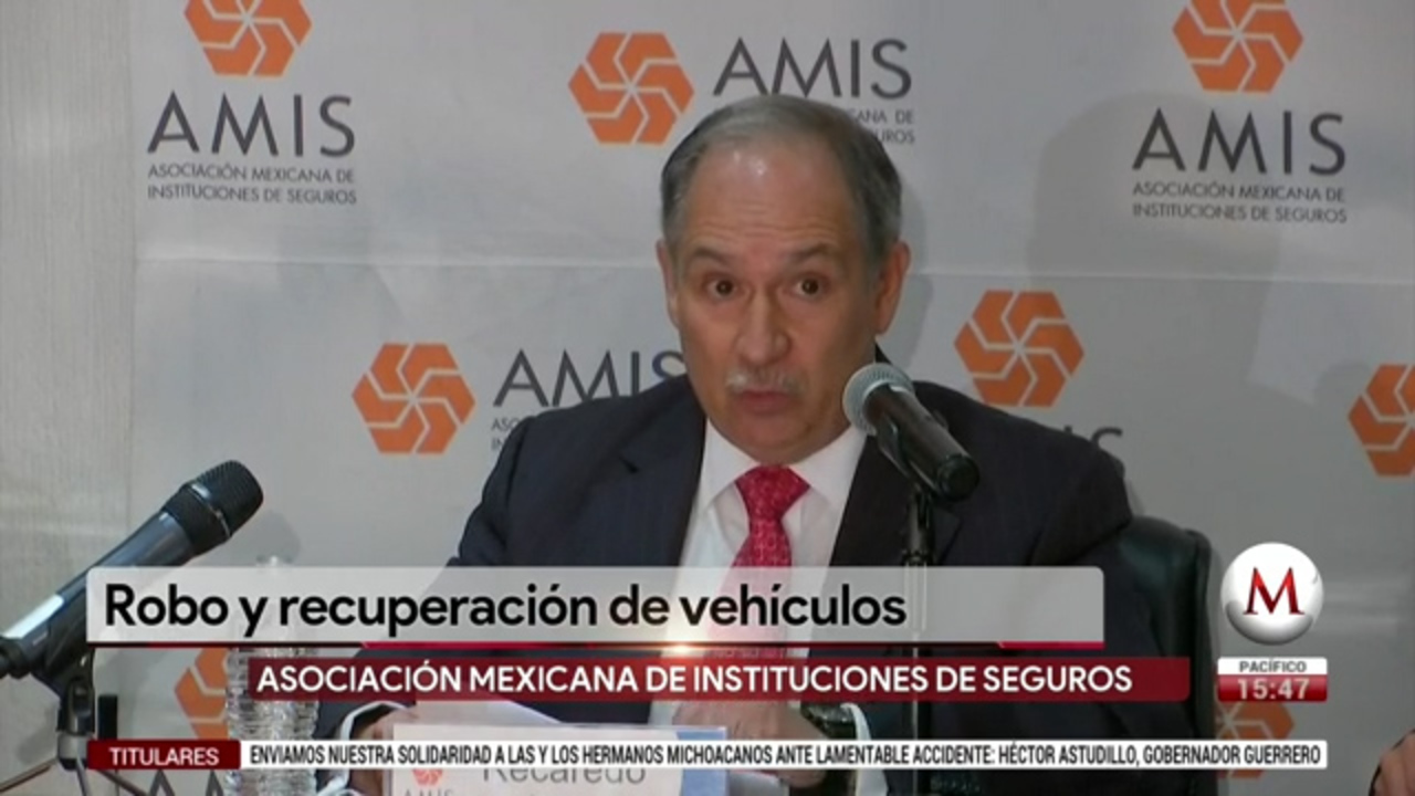 Informe de robo y recuperación de vehículos: AMIS - Grupo Milenio