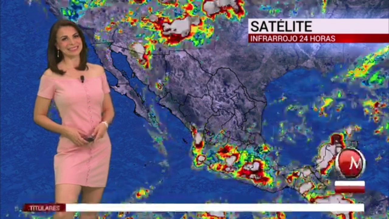 Arlett Fernández nos da el pronóstico del tiempo para este viernes 26 ...