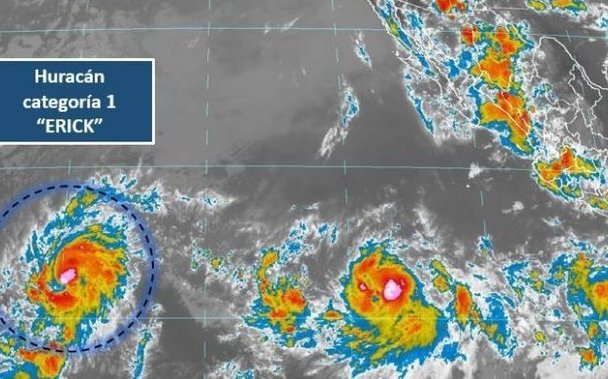 Huracán Erick intensifica su intensidad- Grupo Milenio