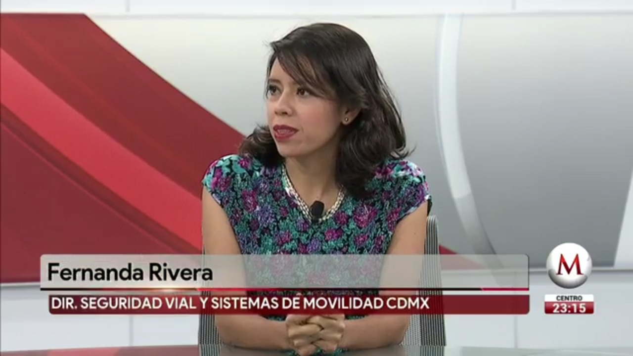 Entrevista a Fernanda Rivera. Amplían zonas de bicicletas sin anclaje - Grupo Milenio
