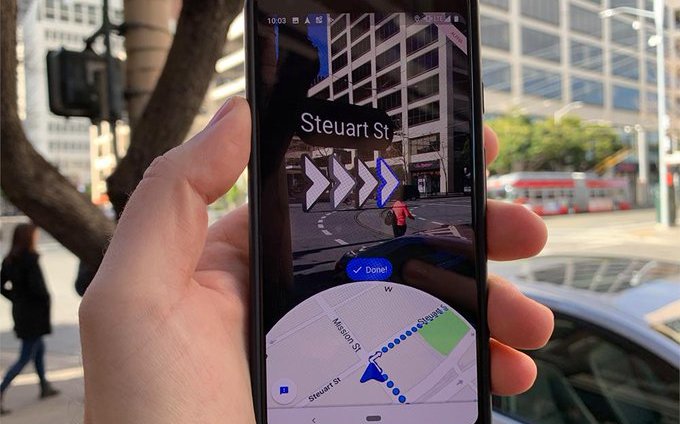Google Maps Live View te da indicaciones con realidad aumentada- Grupo ...