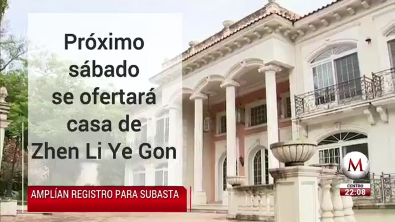 Hacienda amplía registro para subasta donde se ofrecerá casa de Zhen Li ...