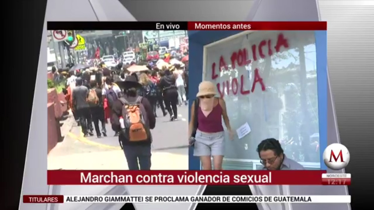 'No nos cuidan, nos violan': protestan por violencia de policías contra ...