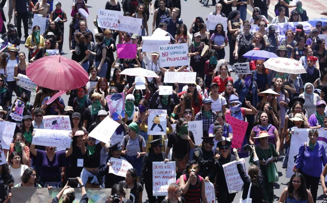 ¿Quiénes son las supuestas infiltradas en manifestación de mujeres ...