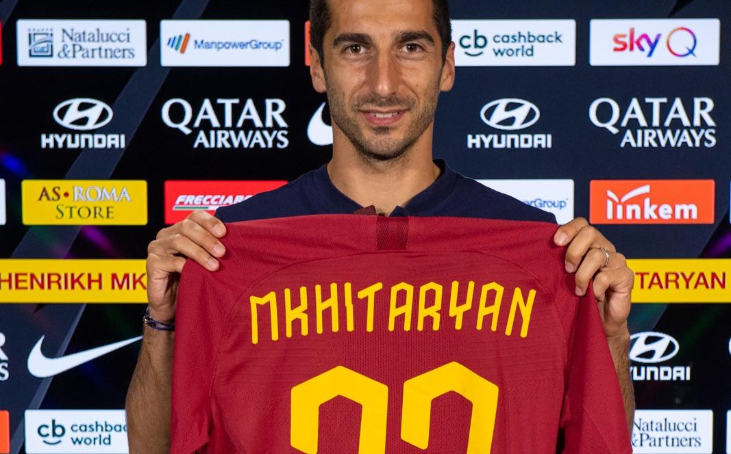 Henrikh Mkhitaryan llega cedido a la Roma - Grupo Milenio