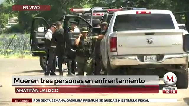 Ataque a policías en Amatitán, Jalisco, deja 3 civiles muertos - Grupo ...