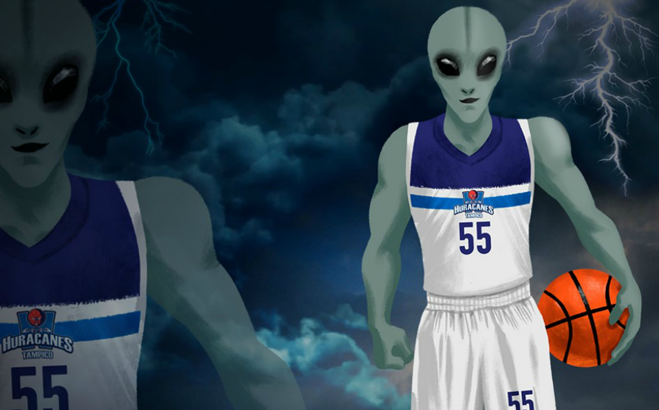 LNBP: Huracanes Tampico tendrá de mascota un aliens- Grupo Milenio