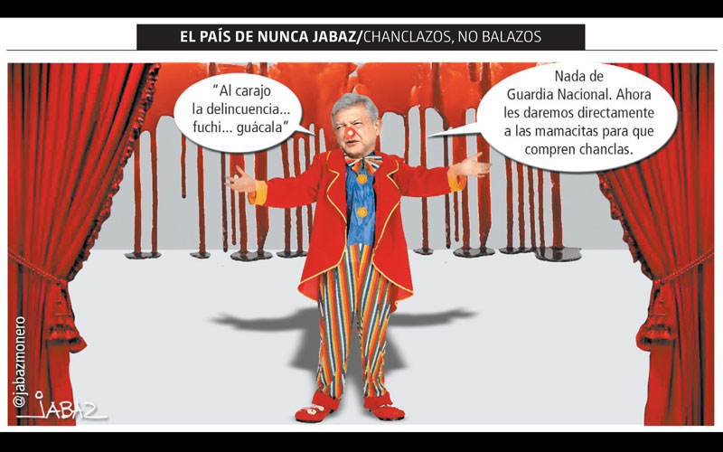 Chanclazos, no balazos- Grupo Milenio