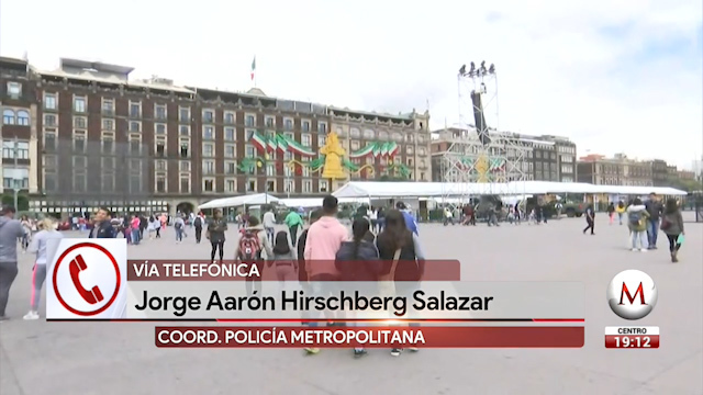 Jorge Aarón Hirschberg coordinador de la Policía Metropolitana habla ...