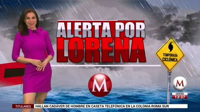 Arlett Fernández nos da el pronóstico del tiempo para este viernes 20 ...