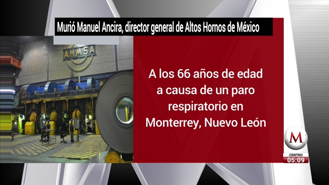 Murió Manuel Ancira, director general de Altos Hornos de México- Grupo ...
