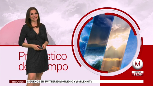 Arlett Fernández nos da el pronóstico del tiempo para este miércoles 25 ...