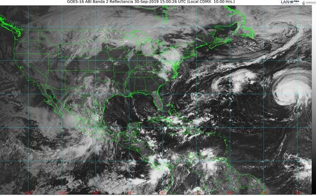 Narda se convierte en tormenta tropical, informa Conagua- Grupo Milenio