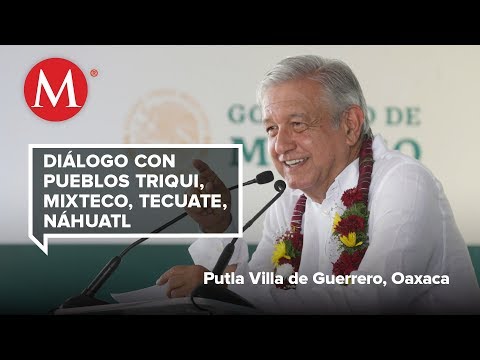 AMLO mantiene diálogo con pueblos indígenas de Oaxaca - Grupo Milenio