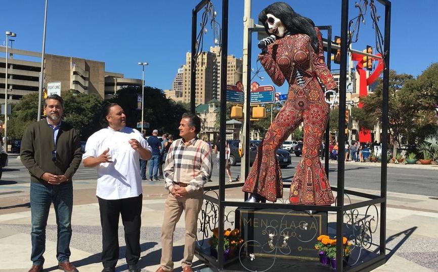 Selena Quintanilla se convierte en catrina. FOTOS- Grupo Milenio