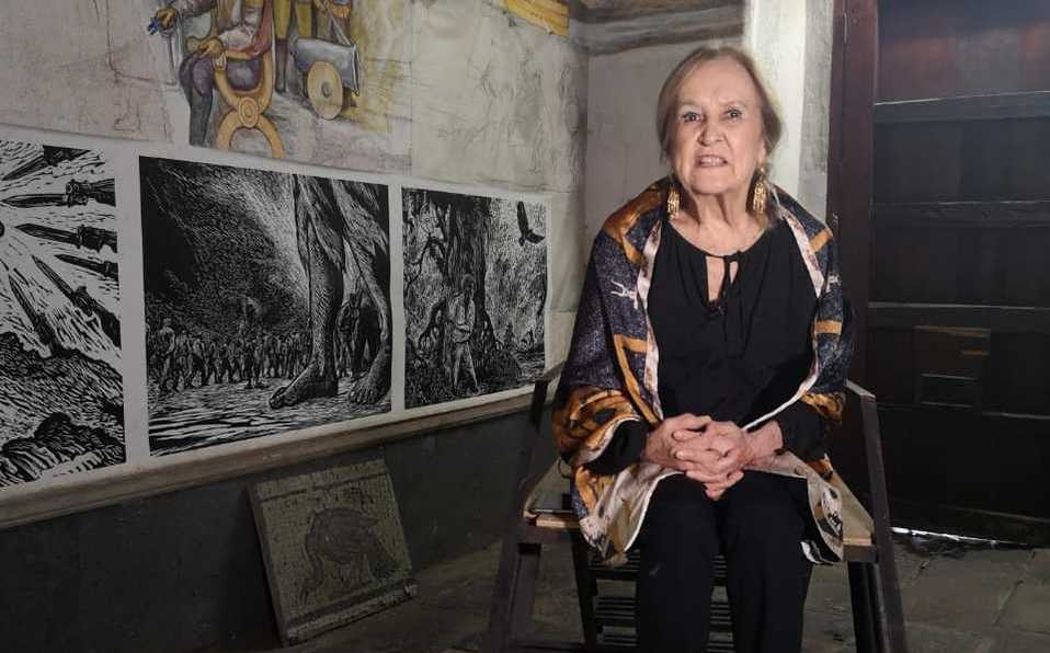Muere la muralista Rina Lazo, discípula de Diego Rivera- Grupo Milenio