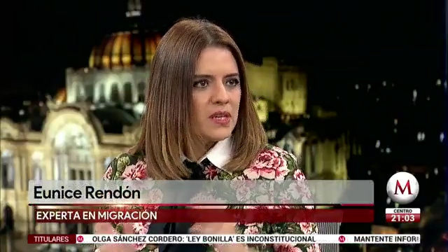 Entrevista a Eunice Rendón. Aumentó detención de migrantes menores no ...