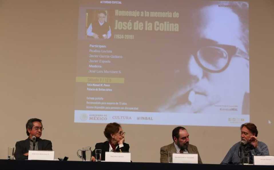 José de la Colina: Rinden homenaje al escritor en Bellas Artes- Grupo ...