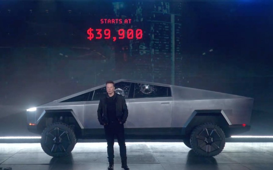 Elon Musk rompe vidrio indestructible en presentación de Tesla- Grupo ...
