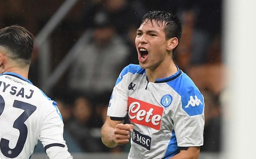 Serie A: El gol del Chucky Lozano en el Milan vs Napoli- Grupo Milenio