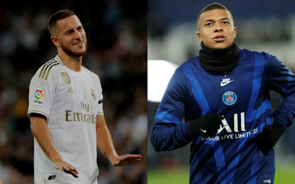 Eden Hazard quiere convencer a Kylian Mbappé de fichar con Real Madrid ...