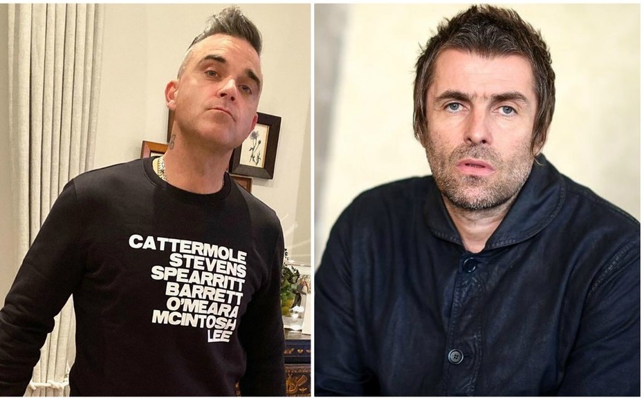 Robbie Williams reta a Liam Gallagher a una pelea de box profesional ...