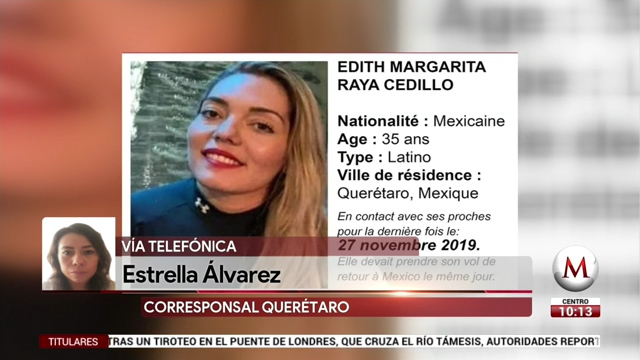 Localizan a la mexicana Edith Raya desaparecida en Francia- Grupo Milenio