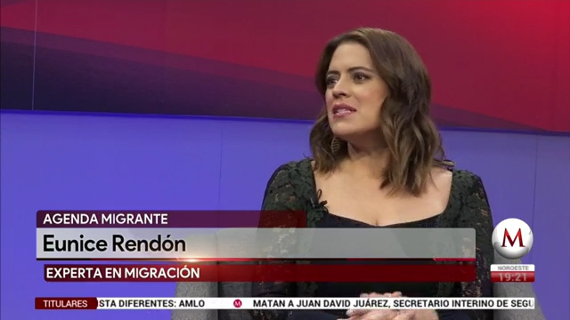 Entrevista a Eunice Rendón. Apertura para los migrantes - Grupo Milenio