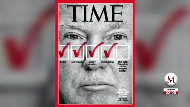 Time recuerda portadas protagonizadas por Tump - Grupo Milenio