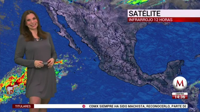 Arlett Fernández nos da el pronóstico del tiempo para este lunes 16 de ...