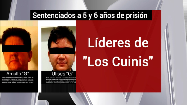 Dan hasta 6 años de cárcel a dos líderes de 'Los Cuinis'- Grupo Milenio