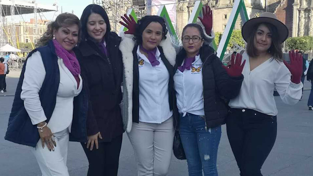 'Mujeres transformando México' se manifiestan en el Zócalo de CdMx ...